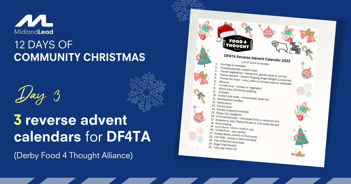 12 Days of Christmas Community Giving - Midland Lead