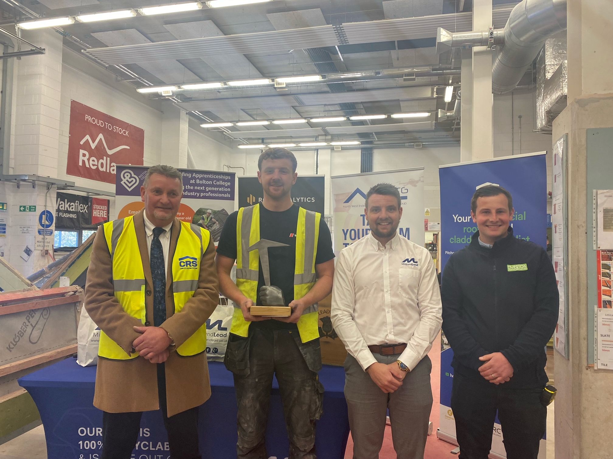 Bolton College Apprentice of The Year Award - Midland Lead